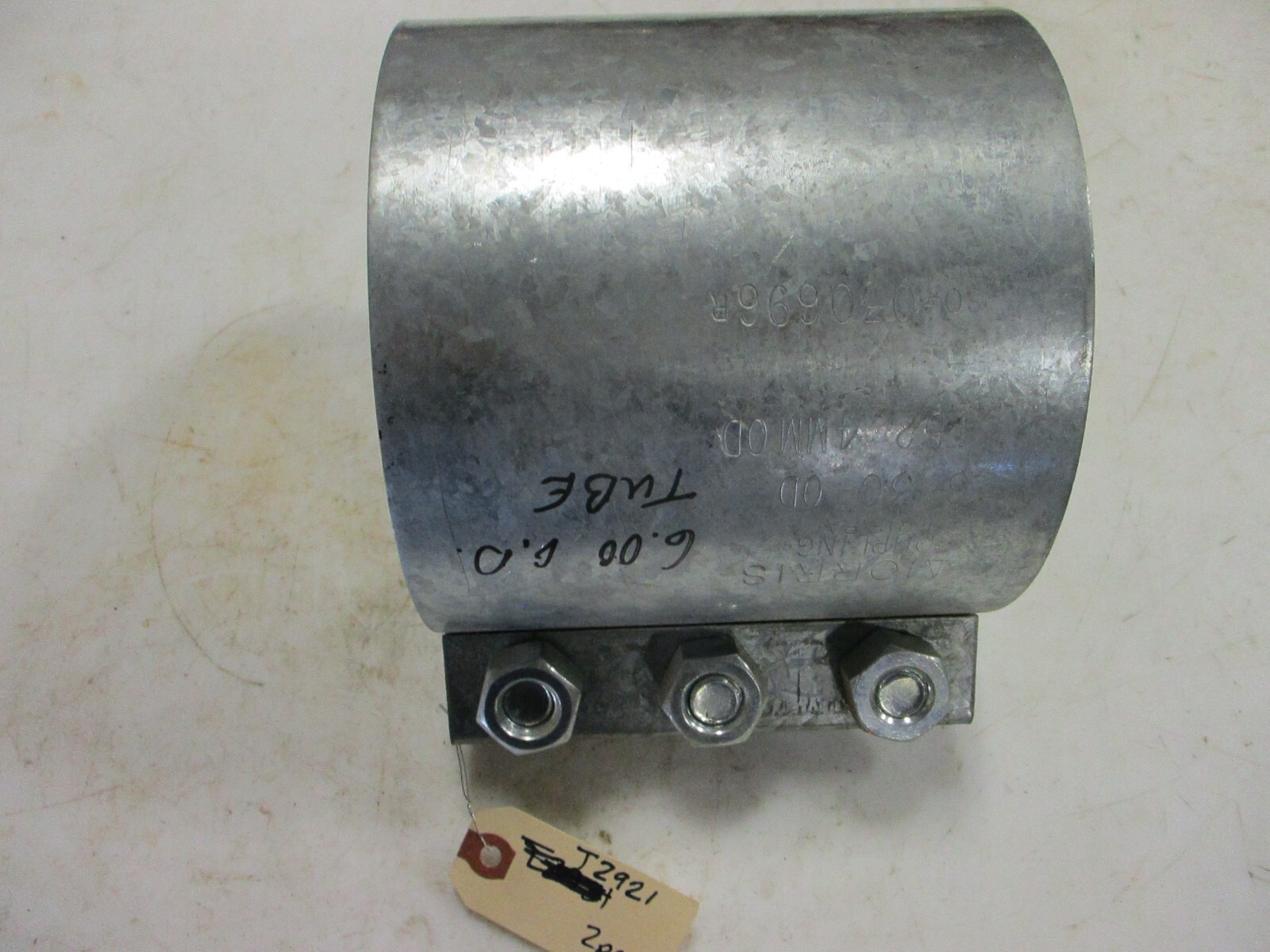 MORRIS 6-3C-OD Galvanized Compression Coupling 6" (6.0" OD) Pipe x 6 ...
