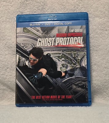 Ghost Protocol Blu-ray and DVD Movie | eBay