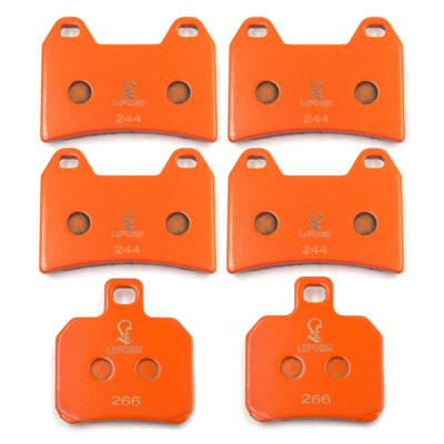 FA244 FA266 Brake Pads for Ducati 696 08-15 796 Monster 10-15 848 ...