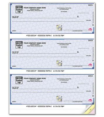 QuickBooks 3-UP High Security Laser Checks by Deluxe-Nebs / SDLA104 or ...