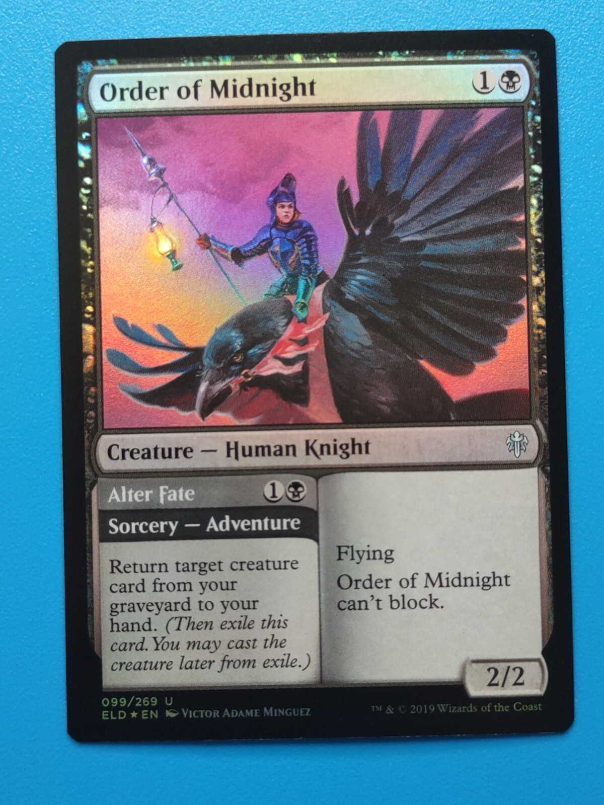 MTG 1x FOIL Order of Midnight NM Throne of Eldraine Magic | eBay