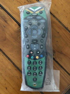 NRL Canberra Raiders Genuine Foxtel Remote iQ1, iQ2, iQ3, Foxtel Pay ...