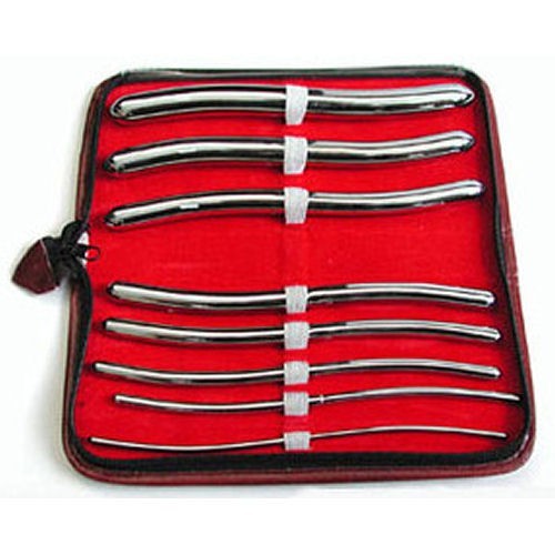 Hegar 8 Pieces Urethral Sounds Kit - Surgical Steel Urethral Dilator ...