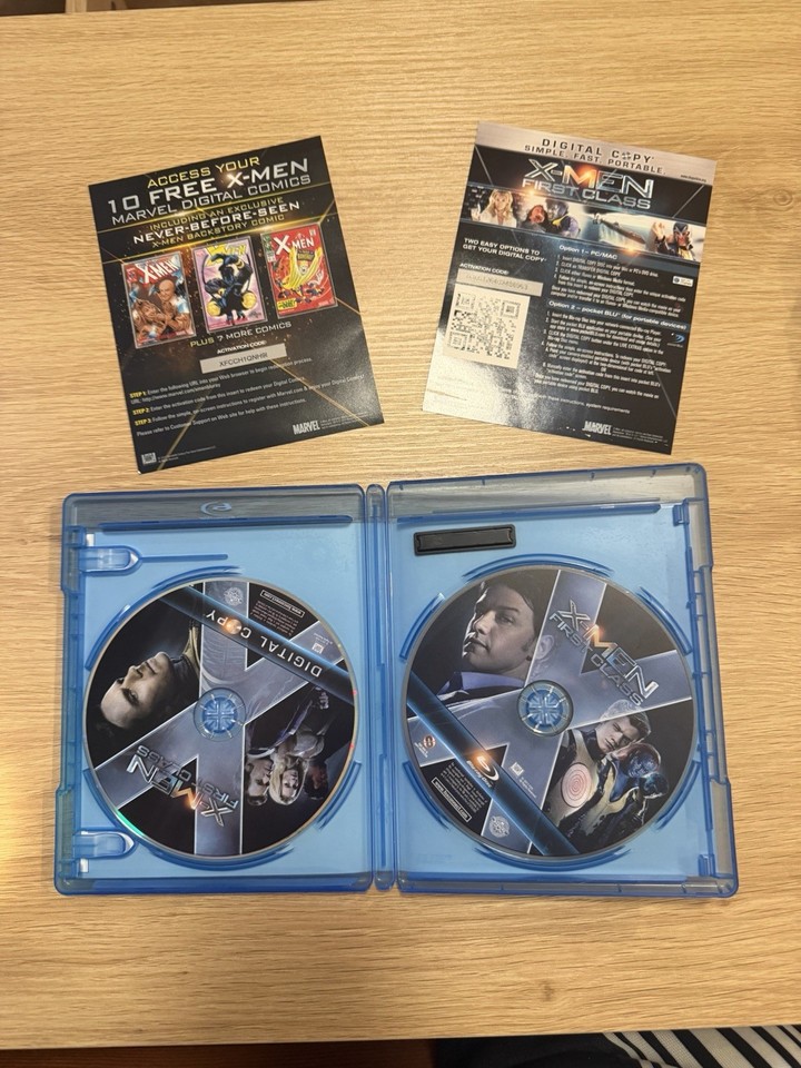 X-Men: First Class (Blu-ray + Digital Copy) Tested and Working | eBay