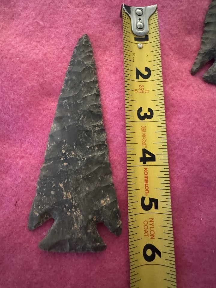Rare Native American Corner Notch Arrowhead Spear Head Point | eBay