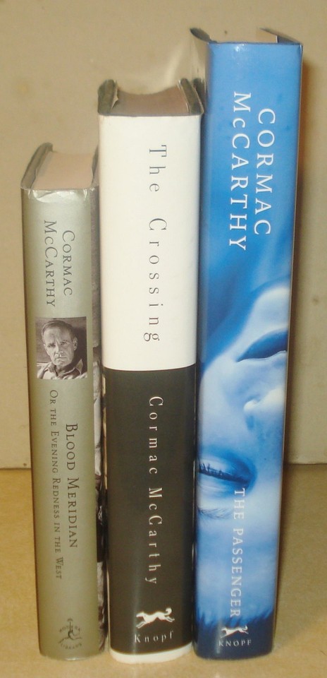 3 Cormac McCarthy Blood Meridian Modern Library Crossing Passenger 1st ...