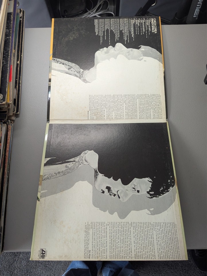 Jazz 2XLP Chick Corea "Inner Space" Atlantic Stereo SD 2-305 Gatefold ...