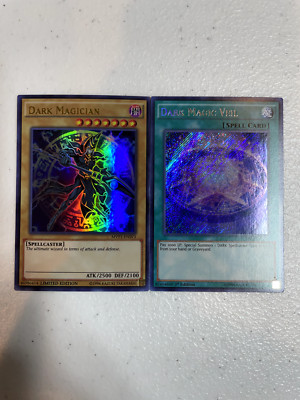 yugioh dark magician dark magic veil ultra rare secret rare mvp1 S081 ...