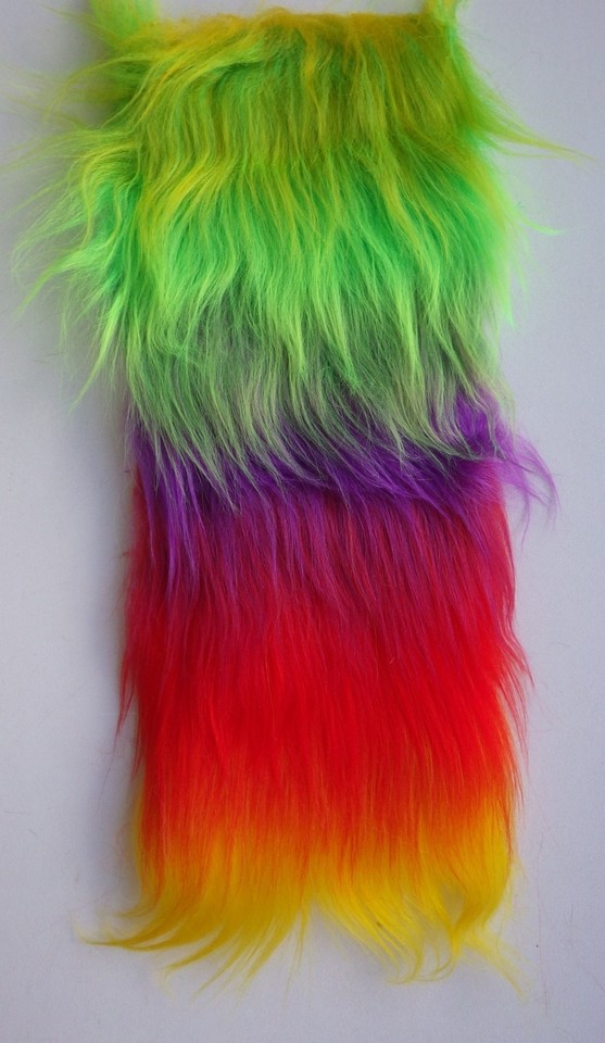 FURABOU Medium-long Craft Fur haired Fly Tying Materials Lot of 1, 3 or ...