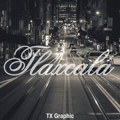 Tlaxcala Decal Lettering Estado sticker Mexico MX TLA San Pablo del ...