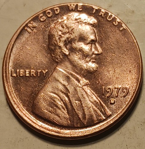 1979 D LINCOLN MEMORIAL PENNY CENT DDO & DDR Leaning D Mint Mark | eBay