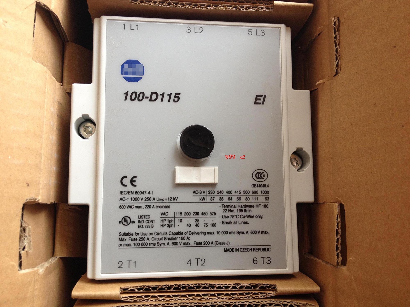 For 100-D115 100-D115D11 contactor 110V | eBay