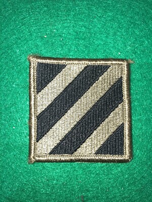 US ARMY ACU Subdued Hook And Loop Shoulder Patch Third Infantry Division | eBay