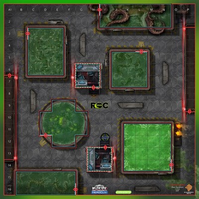 Heroclix Alien Aquarium ROC Map Variant Edition | eBay