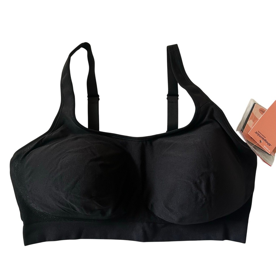 Shapermint Everyday Comfort Straps Wireless Adjustable Shaping Bra M ...