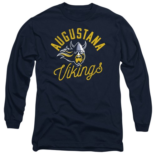 Augustana University Adult Long Sleeve T-Shirt Vikings, Navy, S-3XL | eBay