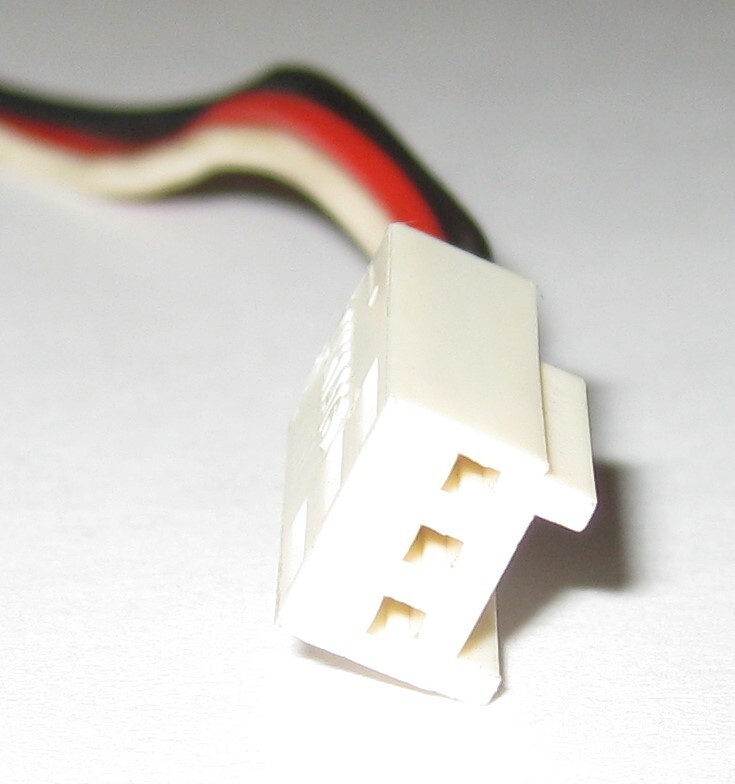 3 Pin Fan Extension Cable - 7" Long - Case Fan Cable Extension - Male ...