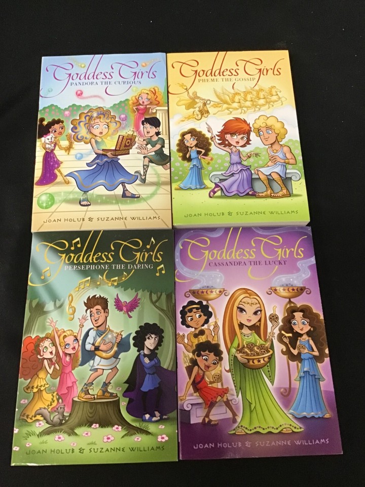 The Goddess Girls Charming Collection Books 9-12 9781481427302| eBay