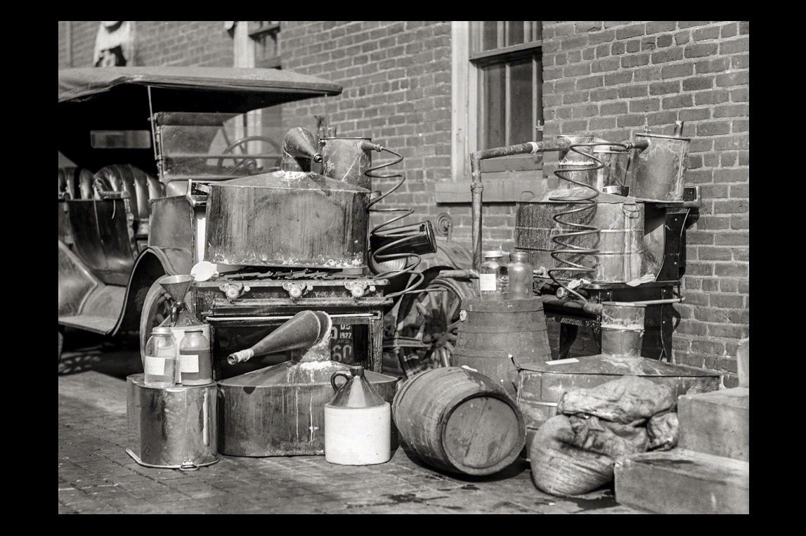 Prohibition Liquor Bust PHOTO Moonshine Stills Confiscated Washington ...