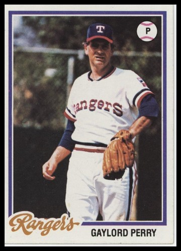 1978 Topps #686 Gaylord Perry - Texas Rangers | eBay
