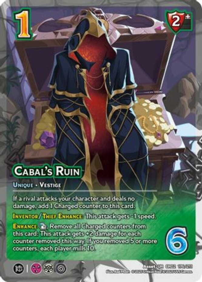 1X-Cabal's Ruin - 176/211 - U - Holofoil-CR02-Heroes of Exandria ...