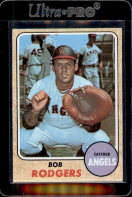 1968 Topps #433 Bob Rodgers California Angels NM Condition - Nice Card ...