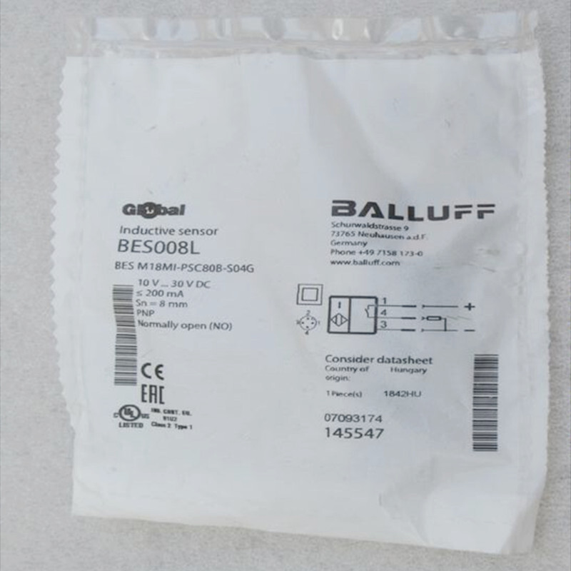 NEW BALLUFF BES008L BES M18MI-PSC80B-S04G sensor | eBay
