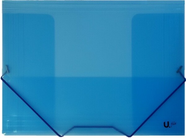 A4 Elastic File Folder - Wallet - Document Storage - School - College ...