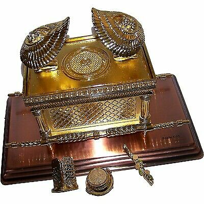 The Ark Of The Covenant Gold Plated with Ark Contents replica ( Aaron ...