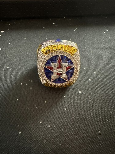 George Springer #4 Houston Astros 2017 World Series Champions Replica ...