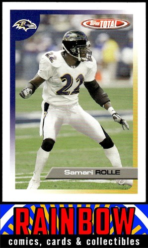 2005 Topps Total #275 Samari Rolle Baltimore Ravens | eBay