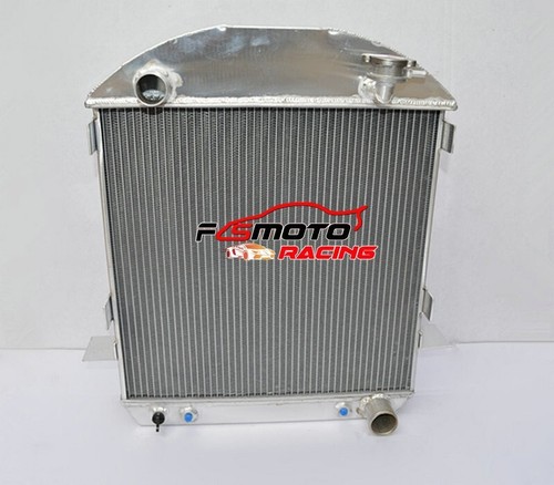 3 Row Aluminum Radiator For 1917-1927 Ford Model T-Bucket With Chevy V8 ...