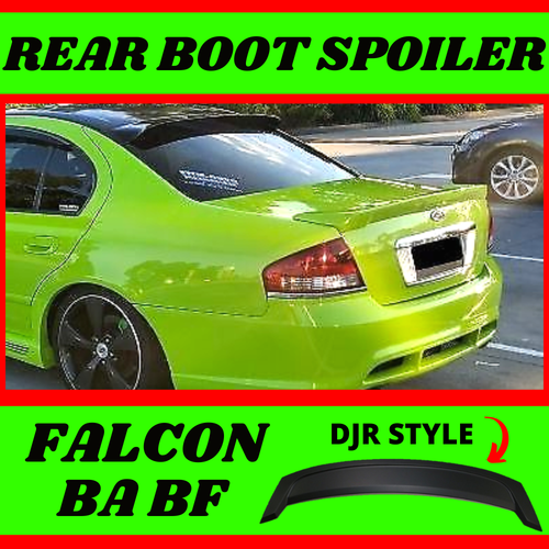 FOR FALCON BA BF REAR BOBTAIL SPOILER TRUNK BOOT WING XR6 XR8 FPV DJR ...