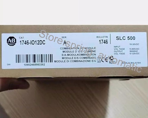 New Factory Sealed AB 1746-IO12DC SER A SLC500 Combination I/O Module ...