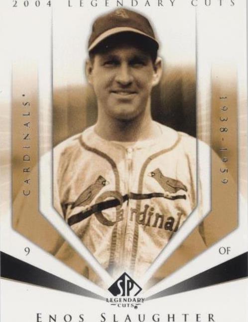 2004 SP Legendary Cuts - Enos Slaughter #36 for sale online | eBay