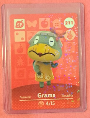 Grams - 211 - Animal Crossing Amiibo Card | eBay
