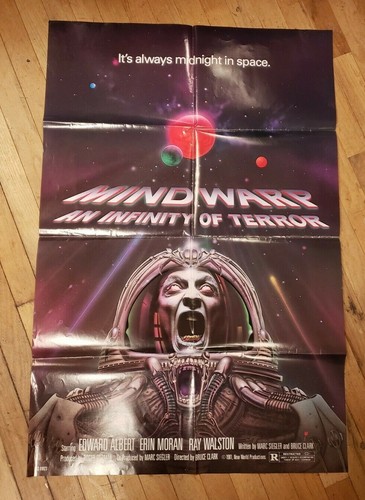 MINDWARP An Infinity… AKA GALAXY OF TERROR Roger Corman 1981 One Sheet ...