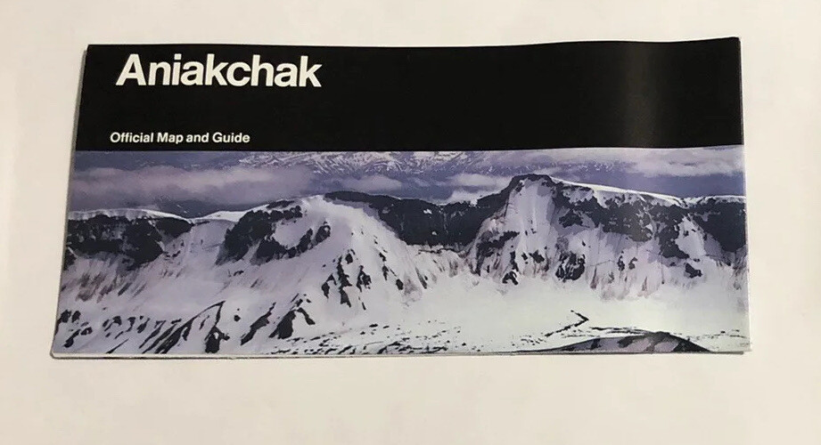 NEW Aniakchak National Monument & Preserve Park Unigrid Brochure Map ...