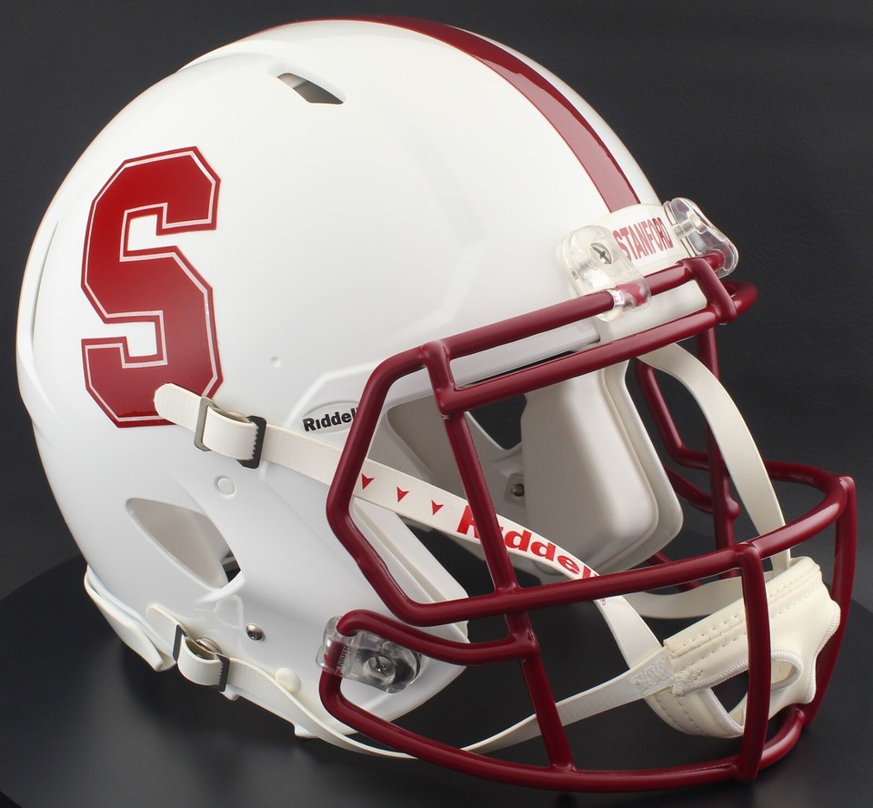 STANFORD CARDINAL NCAA Riddell Speed Full Size AUTHENTIC Football ...