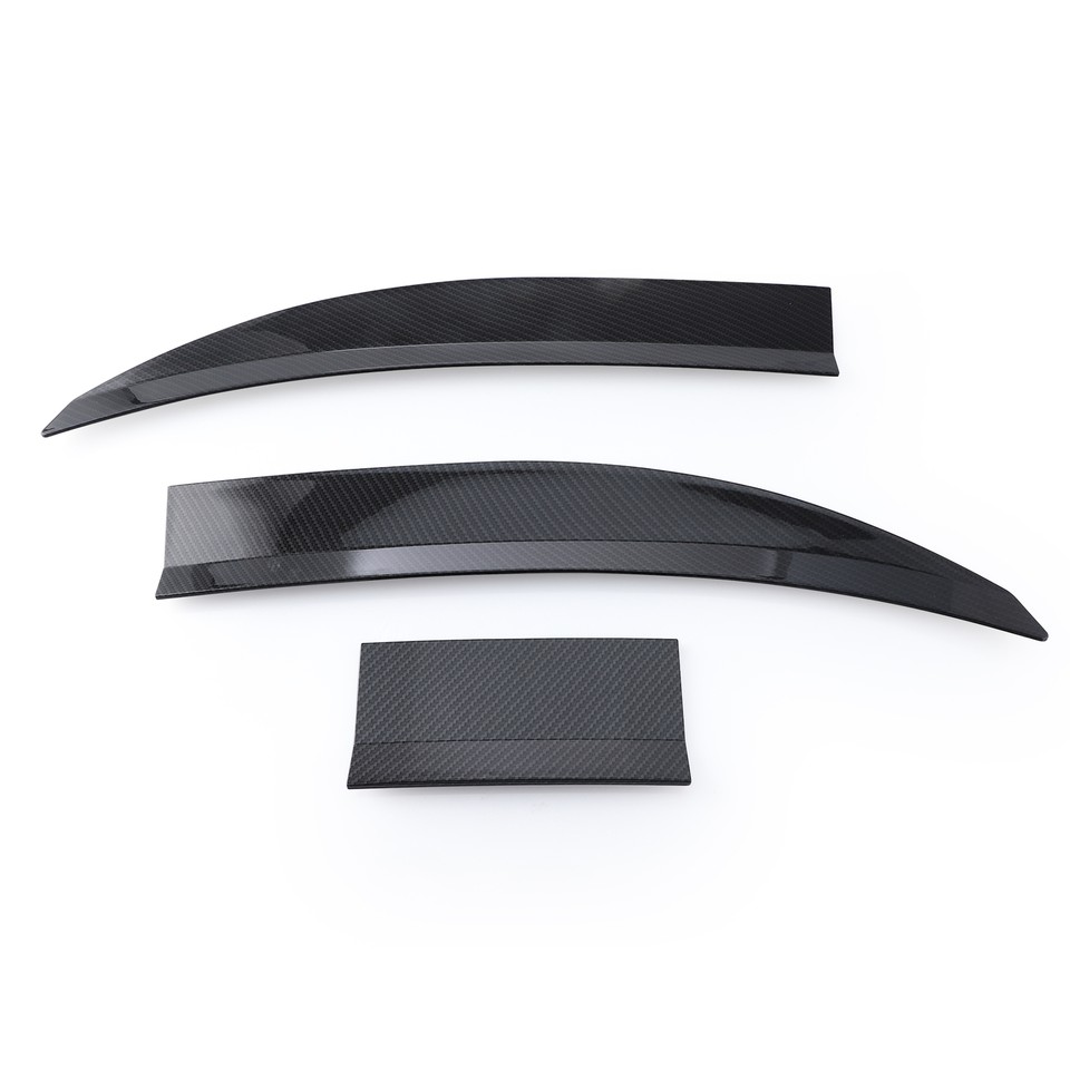 Carbon Fiber Adjustable Rear Trunk Spoiler Lip Roof Tail Wing For Car ...