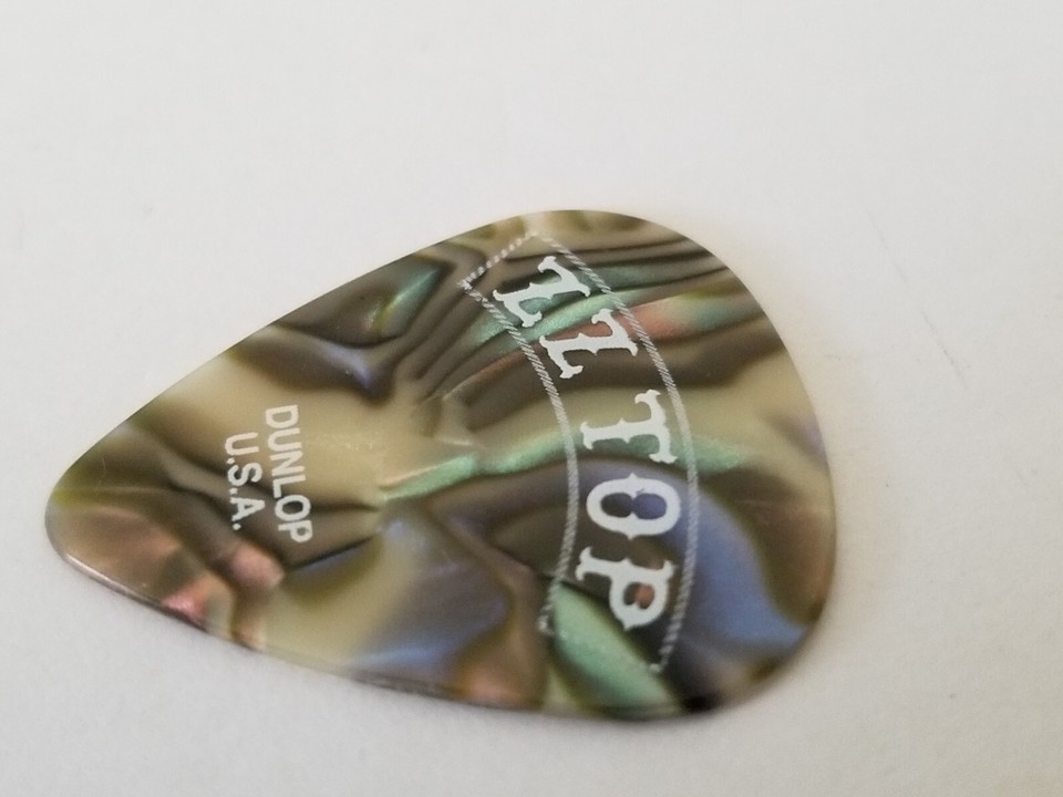 ZZ Top Dusty Hill Guitar Pick The Dust RIP Concert Tour Issued Stage ...