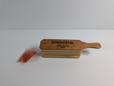Knight & Hale Game Calls KH154 Push Pull Turkey Friction Pocket Box ...
