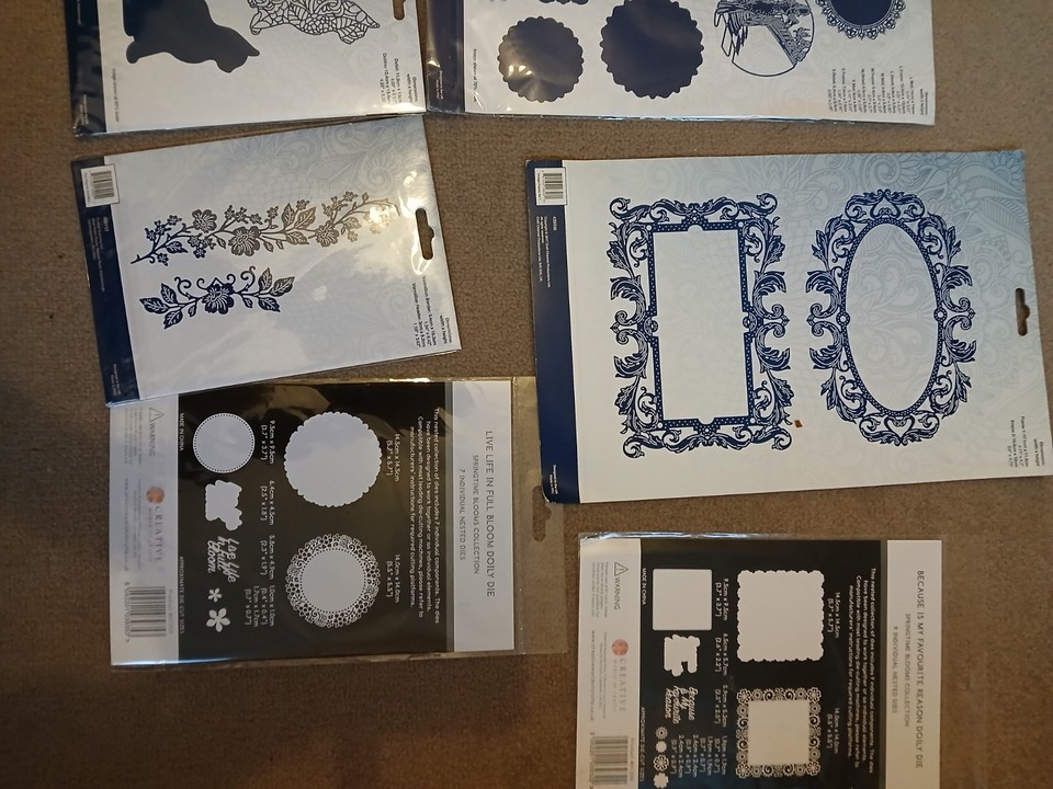 Tatterd Lace Cutting Dies Selection Bundle New | eBay UK