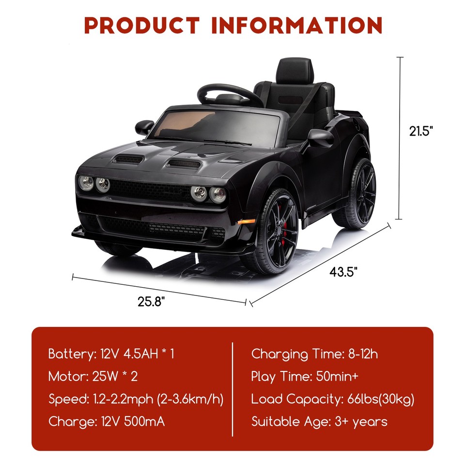 Dodge Challenger Power Wheelsnull