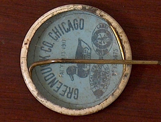 campaign pin pinback button political badge election LOCAL ADVERTISING ...