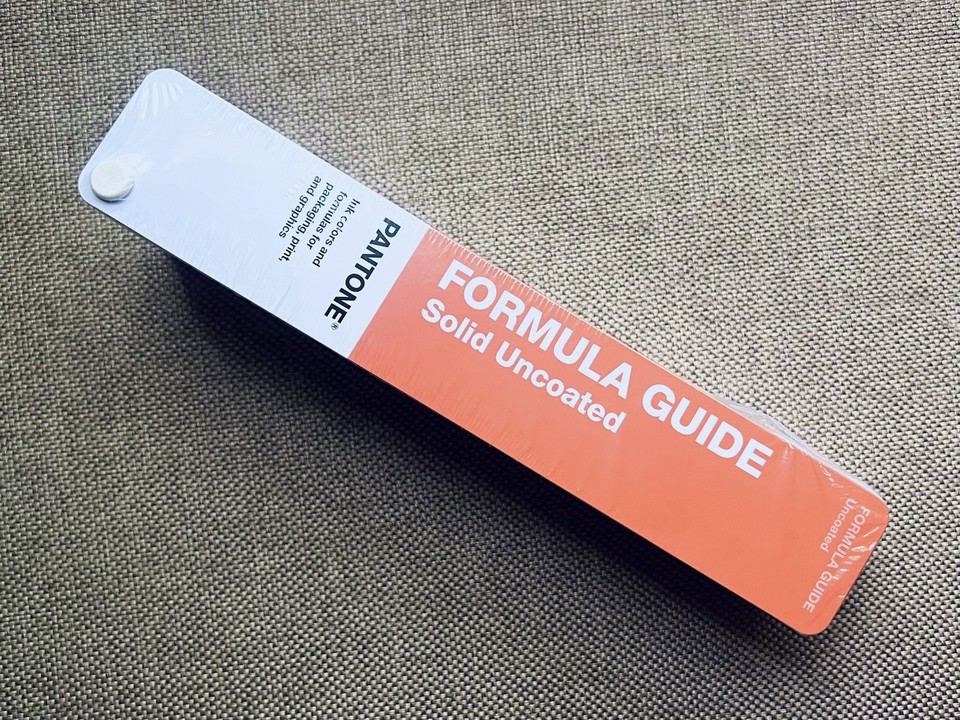 Pantone Formula Guide SOLID UNCOATED Color Fan Book | eBay
