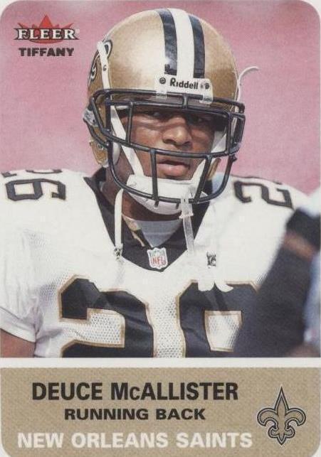 2002 Fleer Tradition - Deuce McAllister #106 Tiffany /225 for sale ...