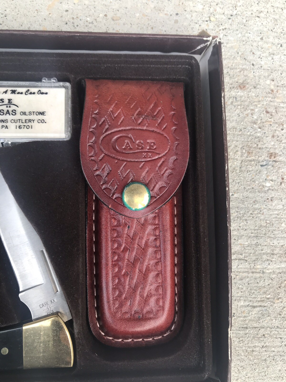 Vintage Case Hunting Knife Folding Knife XX 2159 Kit Case Knives ...