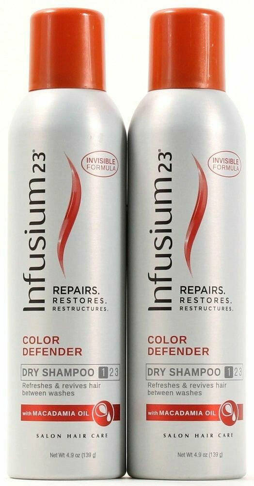 (3 pa) Infusium 23 Color Defender Dry Shampoo 1 Revives Hair With ...