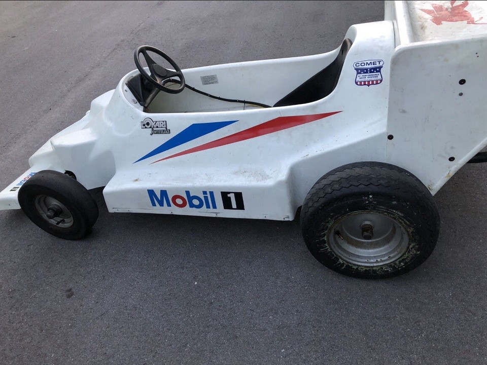 Push start kart (Antique) has stage2 196cc motor, and original (Plastic ...